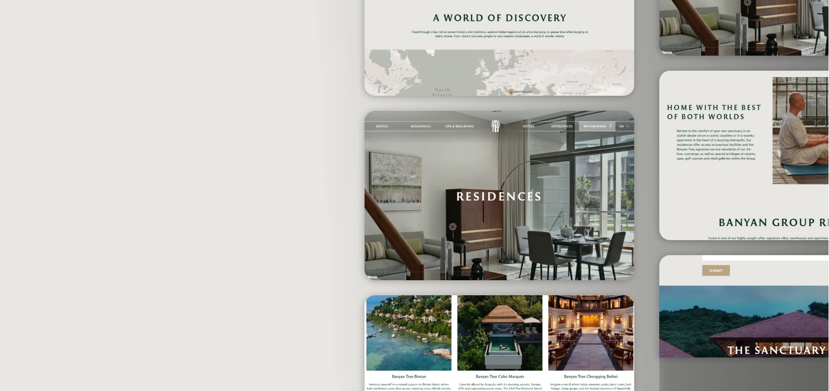Banyan Tree Hotels & Resorts - Weavers Web Solutions